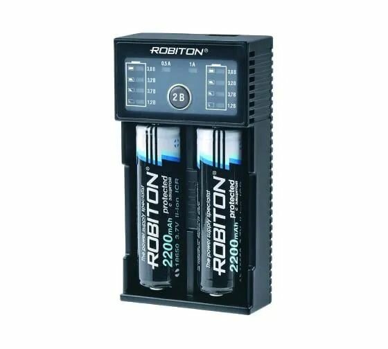 Зарядное устройство Robiton mastercharger 2b plus 17771