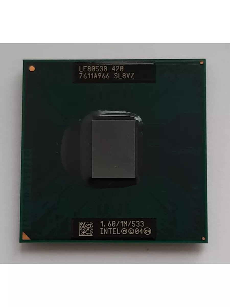 Процессор Intel Celeron M420 1.6Ghz socket M mPGA478MT