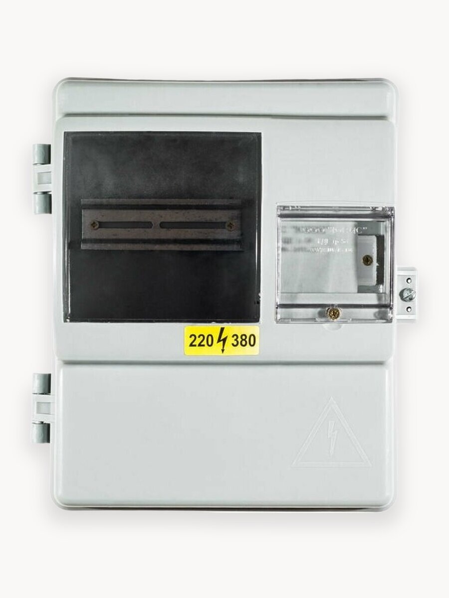 Корпус защитный КДЕ-1 с динрейкой IP 54 под 1-фаз. счетчик