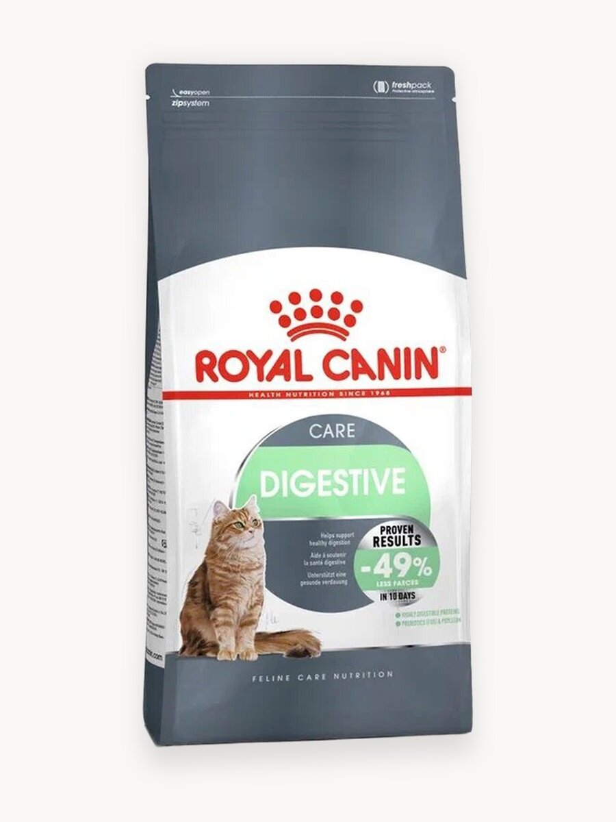 Сухой корм для кошек Royal Canin Digestive Care при чувствительном пищеварении, 2 кг
