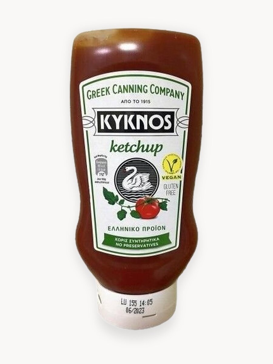 Кетчуп KYKNOS томатный /пластик/ 560г