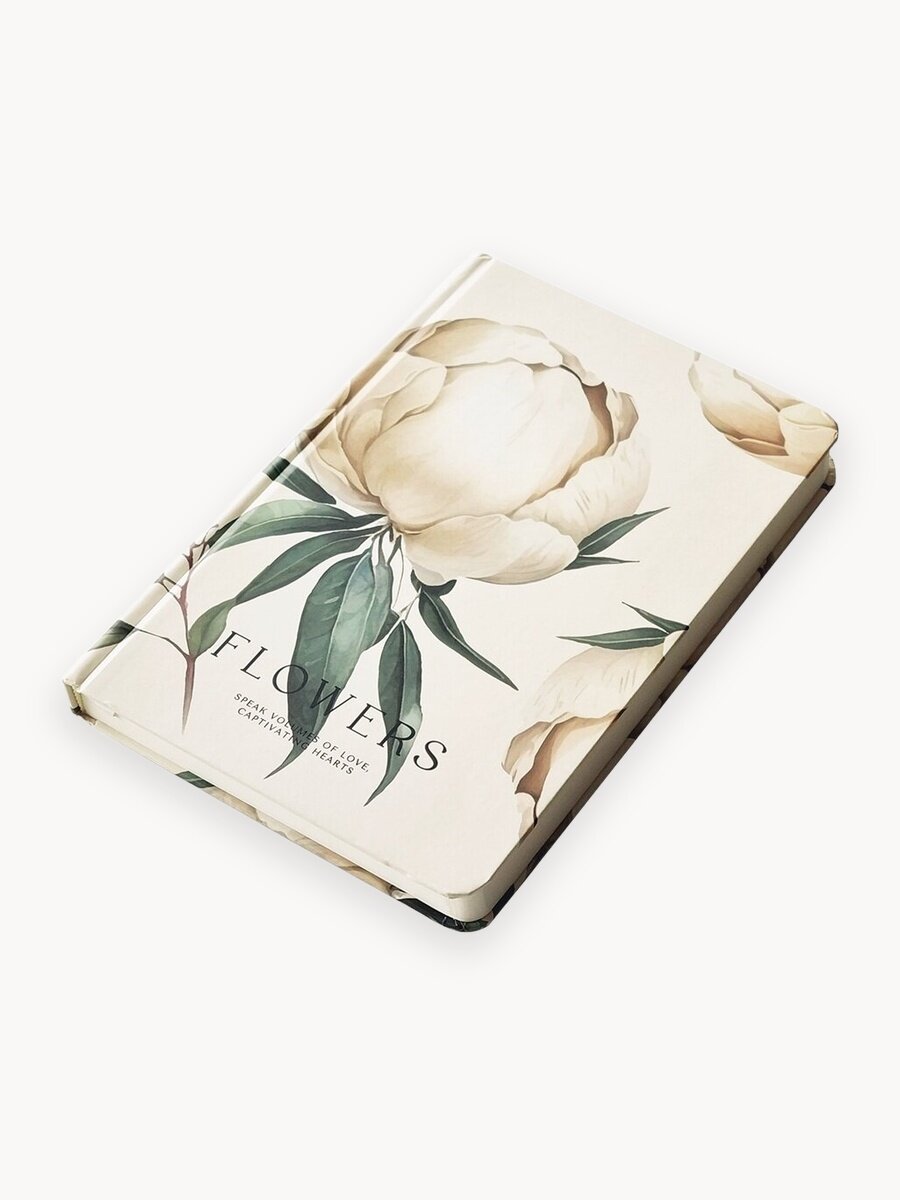 Датированный ежедневник планер 2026 beSmart "Peony" А5 на 176 листов, твердая обложка из картона