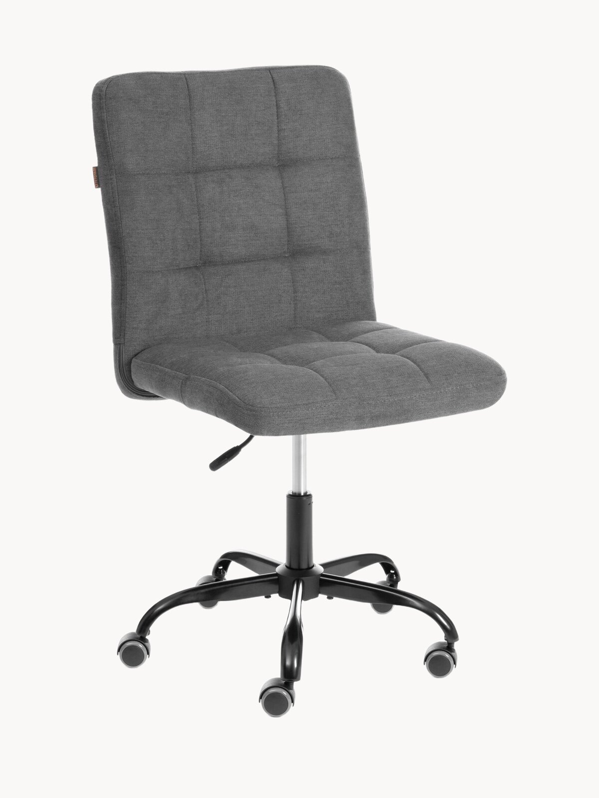 TetChair Кресло компьютерное офисное FIESTA metalBL, ткань, серый