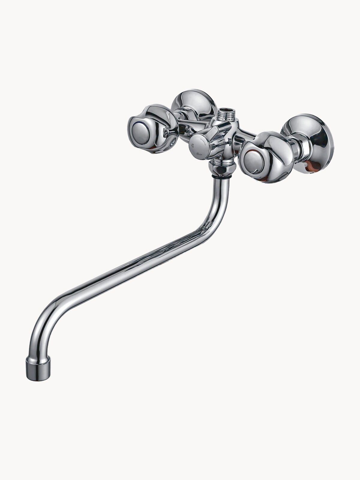 Смеситель Potato P2470 для ванны, цинк, хромированный, экономный расход воды