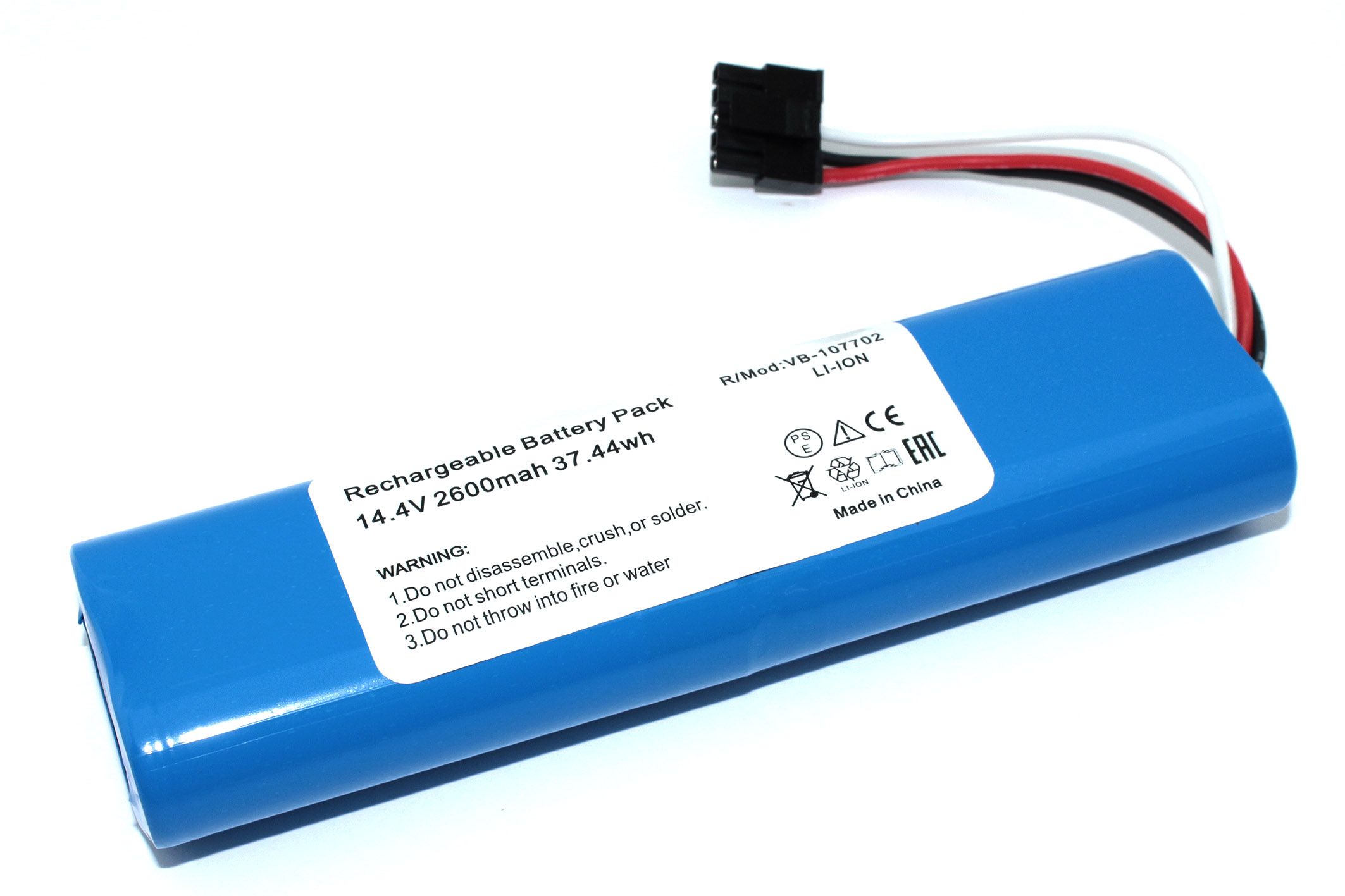 Аккумулятор для пылесоса Proscenic LDS M7, Xiaomi STYTJ02YM, Haier JX37 14,4V 2600mah
