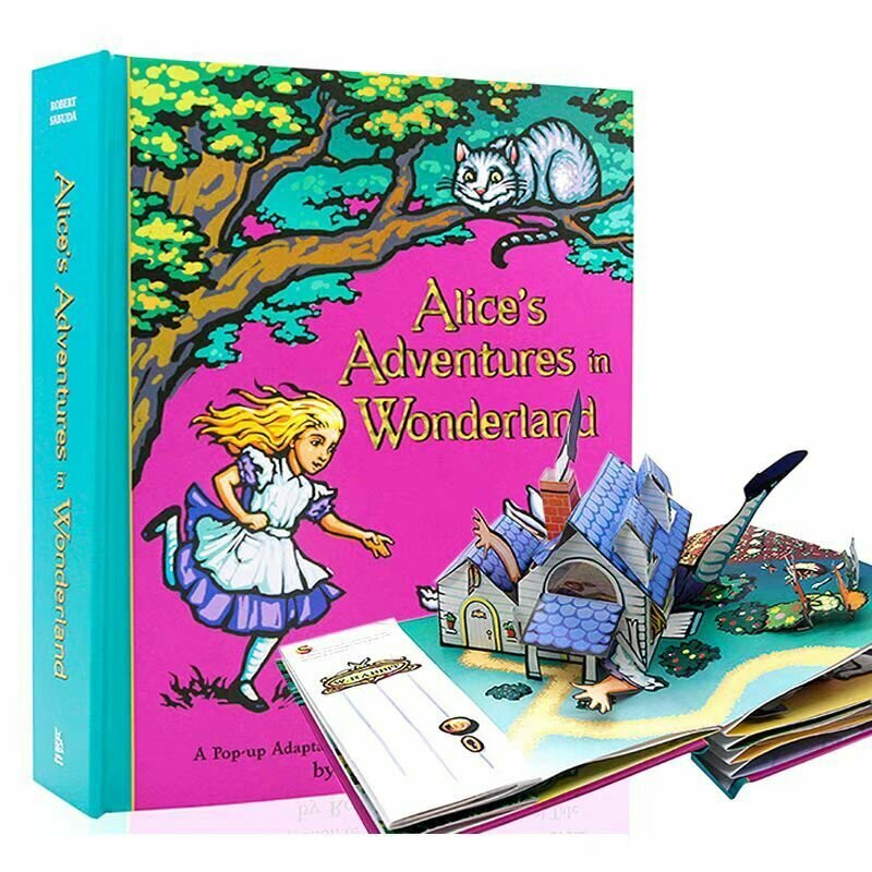 Alice's Adventures in Wonderland: Pop-Up book - Алиса в стране чудес. Книга-панорама
