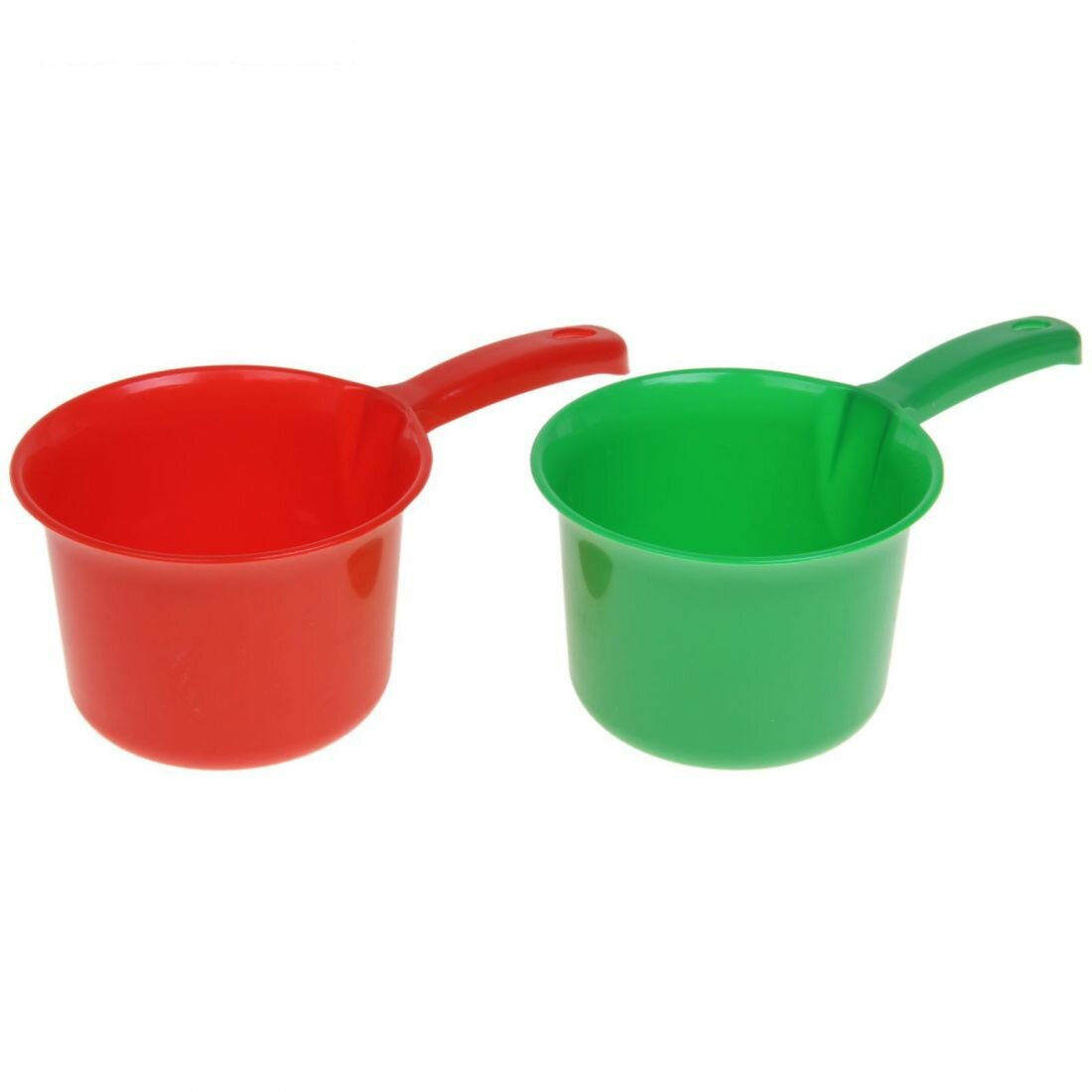 Ковш , 1,4л, пластик, с ручкой, фабричное производство, разноцветный