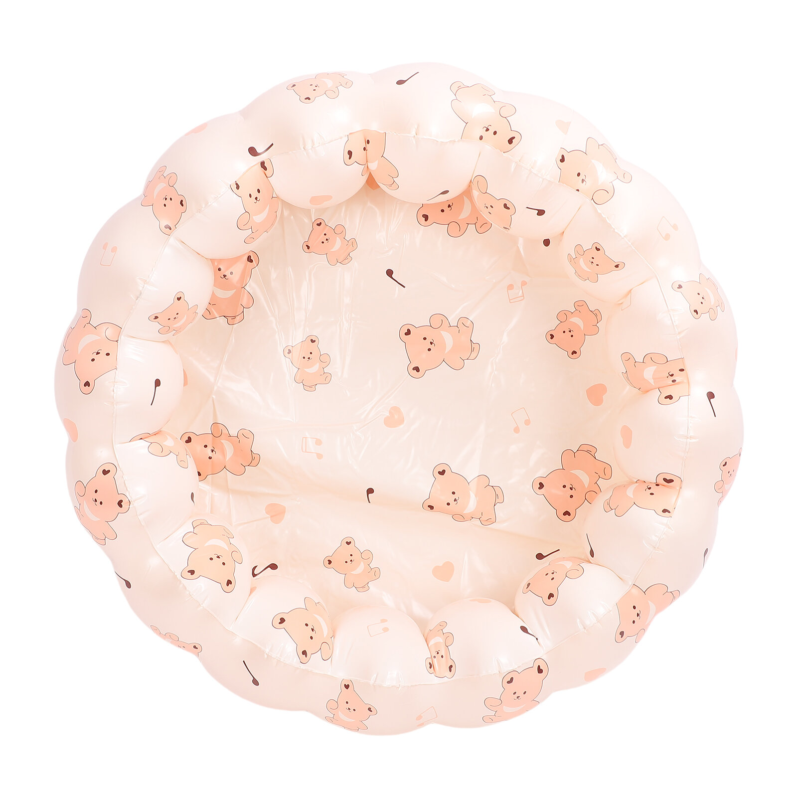 Небольшой надувной бассейн для малышей из ПВХ, портативный надувной бассейн с шариками для игр на воде, вечеринок, для дома и улицы, в виде медведя.