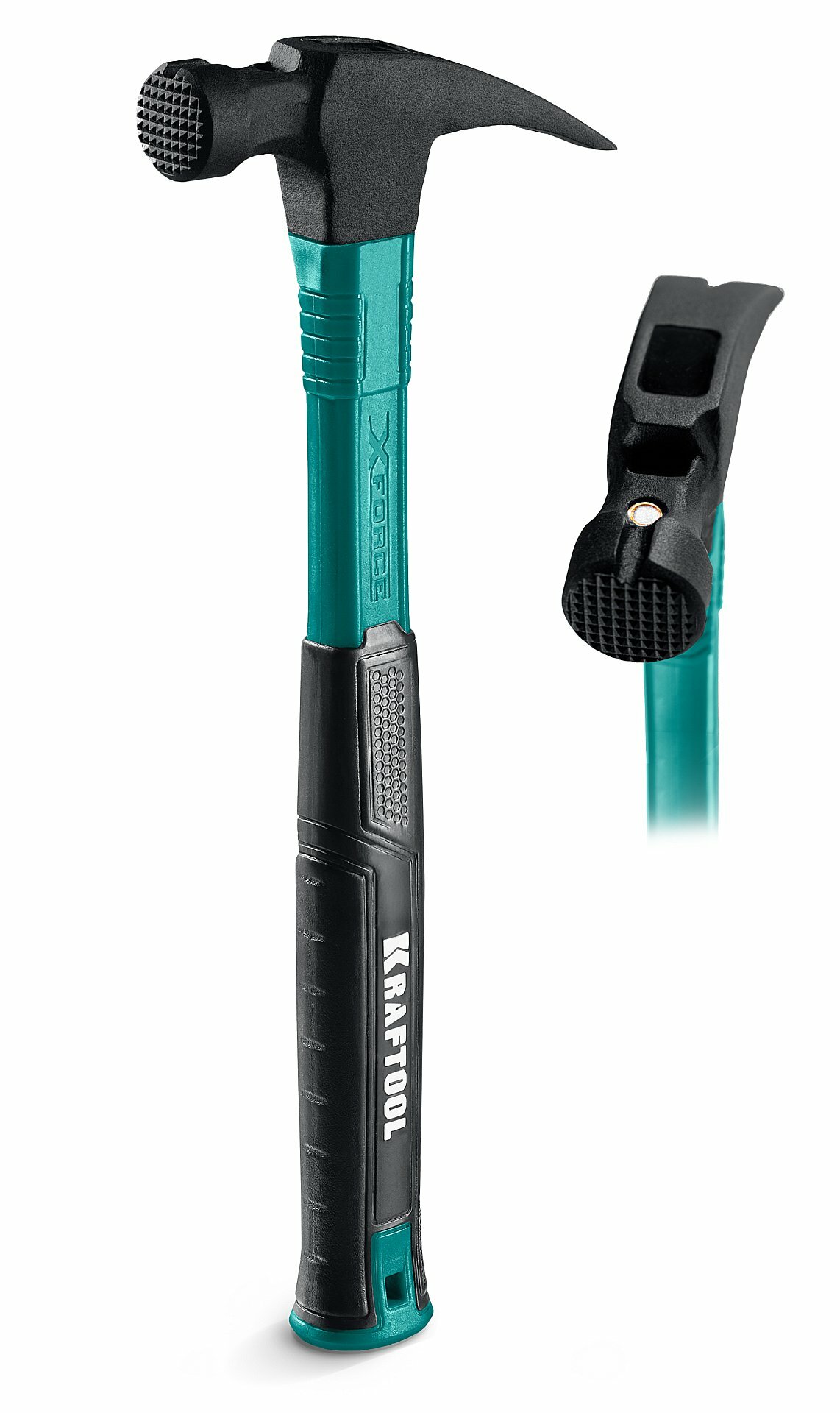 Молоток-гвоздодёр KRAFTOOL X-FORCE 560г 20265-56_z02