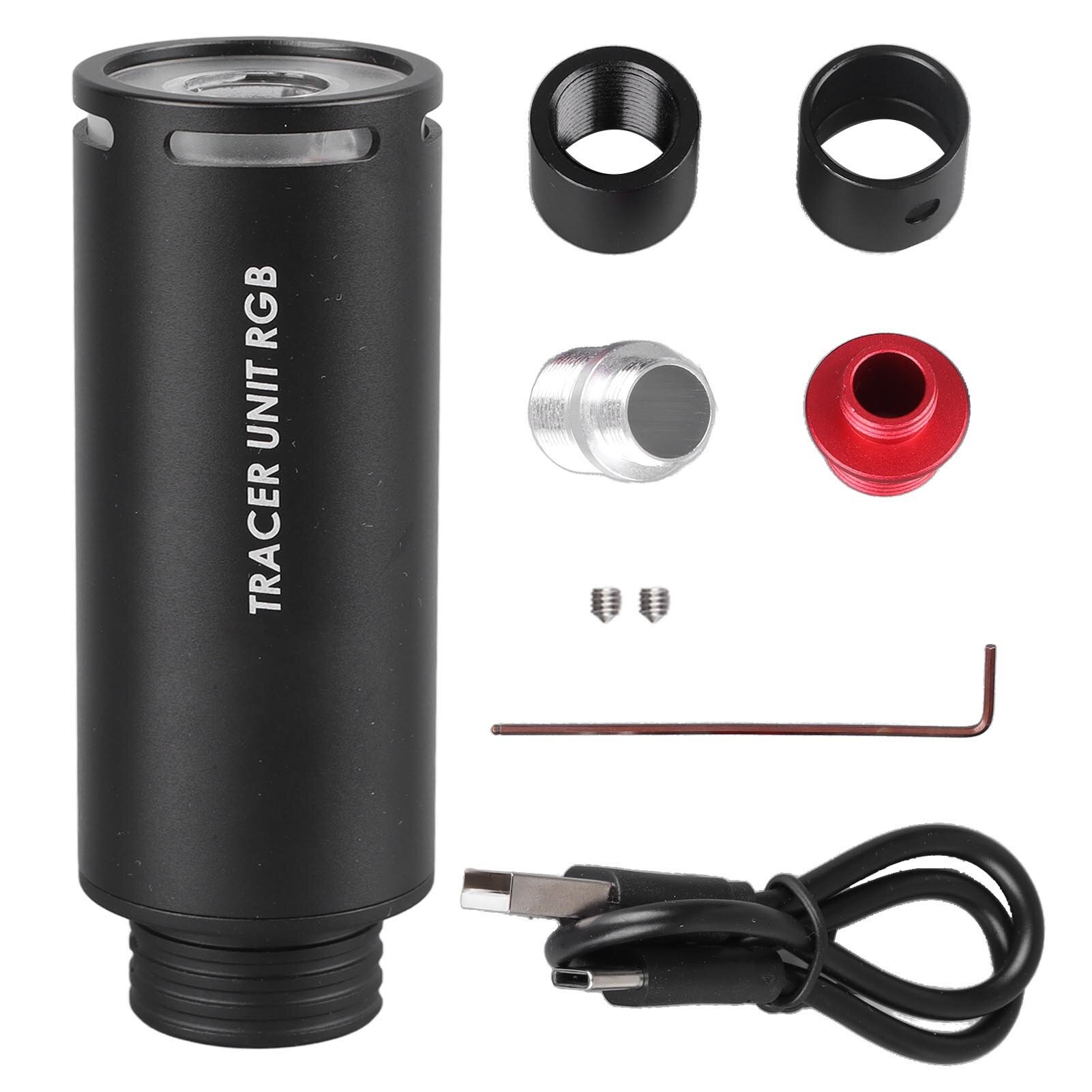 Трассирующий блок 9 ярких цветов, прочная вспышка Spitfire, флуоресцентный визуальный эффект, подходит для 11-мм CW, прямой штекер, трассирующий патрон высокой видимости для страйкбола