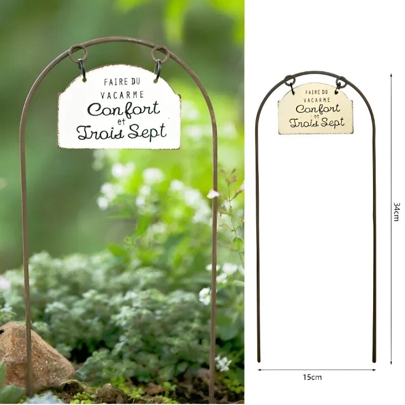 Цветочная арка из нержавеющей стали Model 2-New