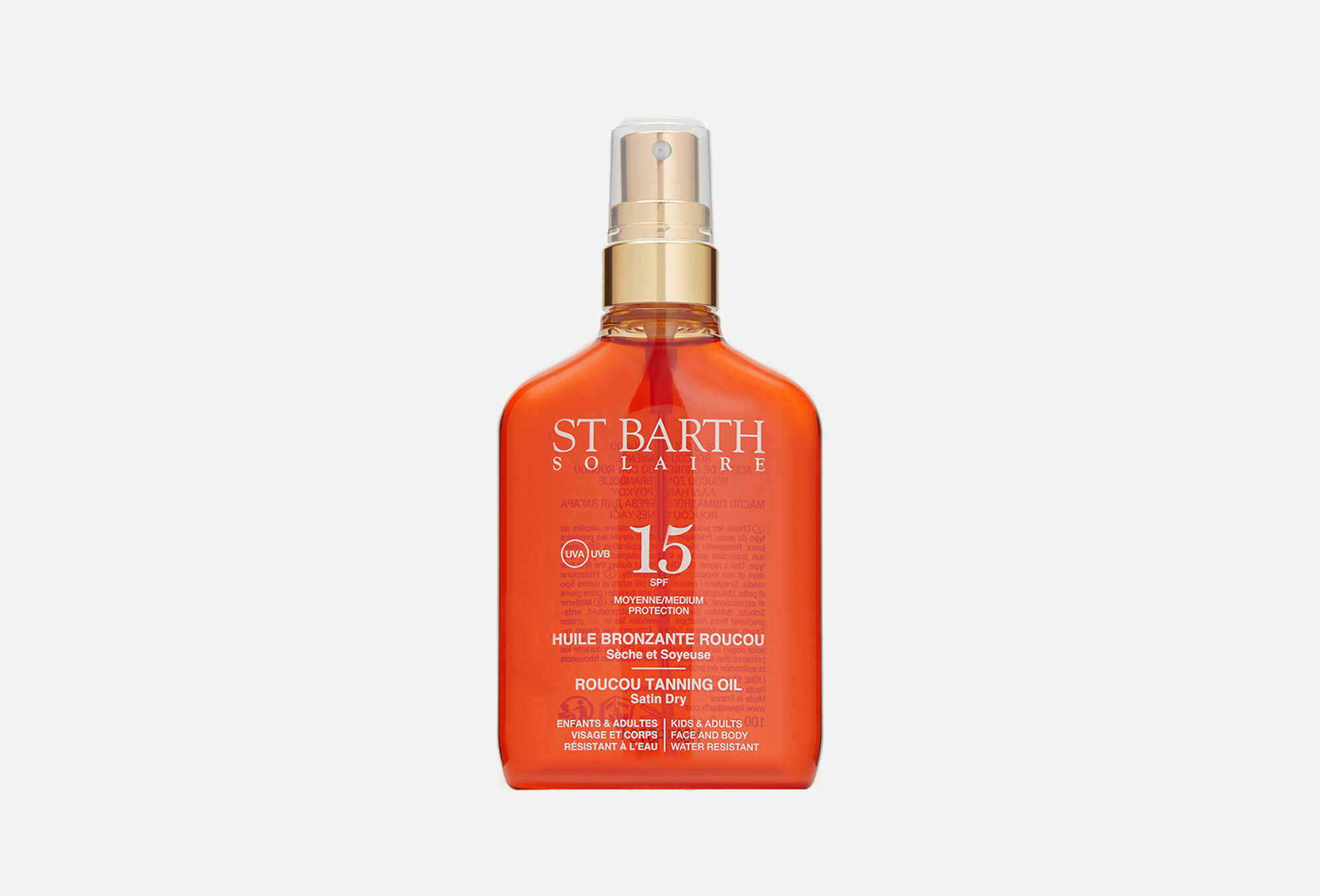 Сухое масло SPF 15 LIGNE ST. BARTH Solar 100 мл