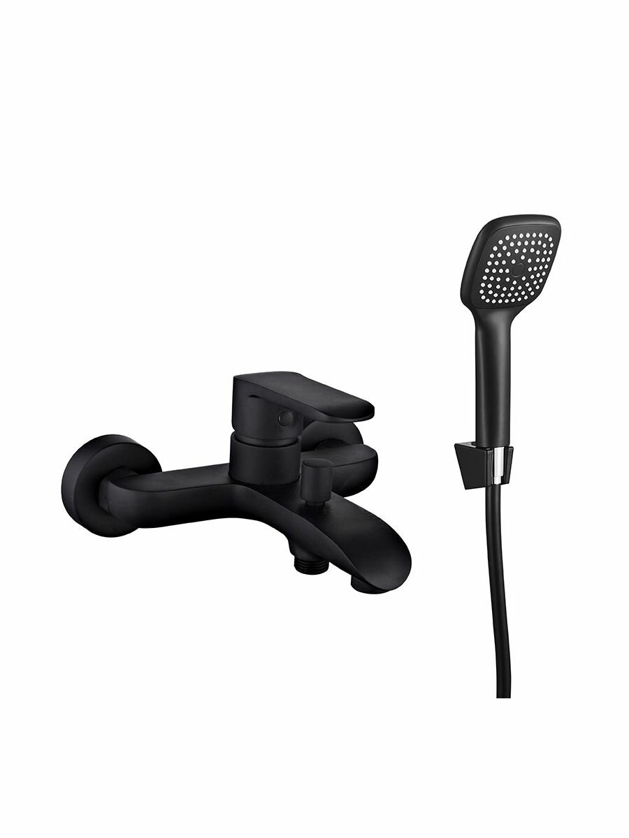 Melodia Della Vita Смеситель ванна MELODIA Heavy Metal картридж д.35мм короткий излив черныйMDV35640bk