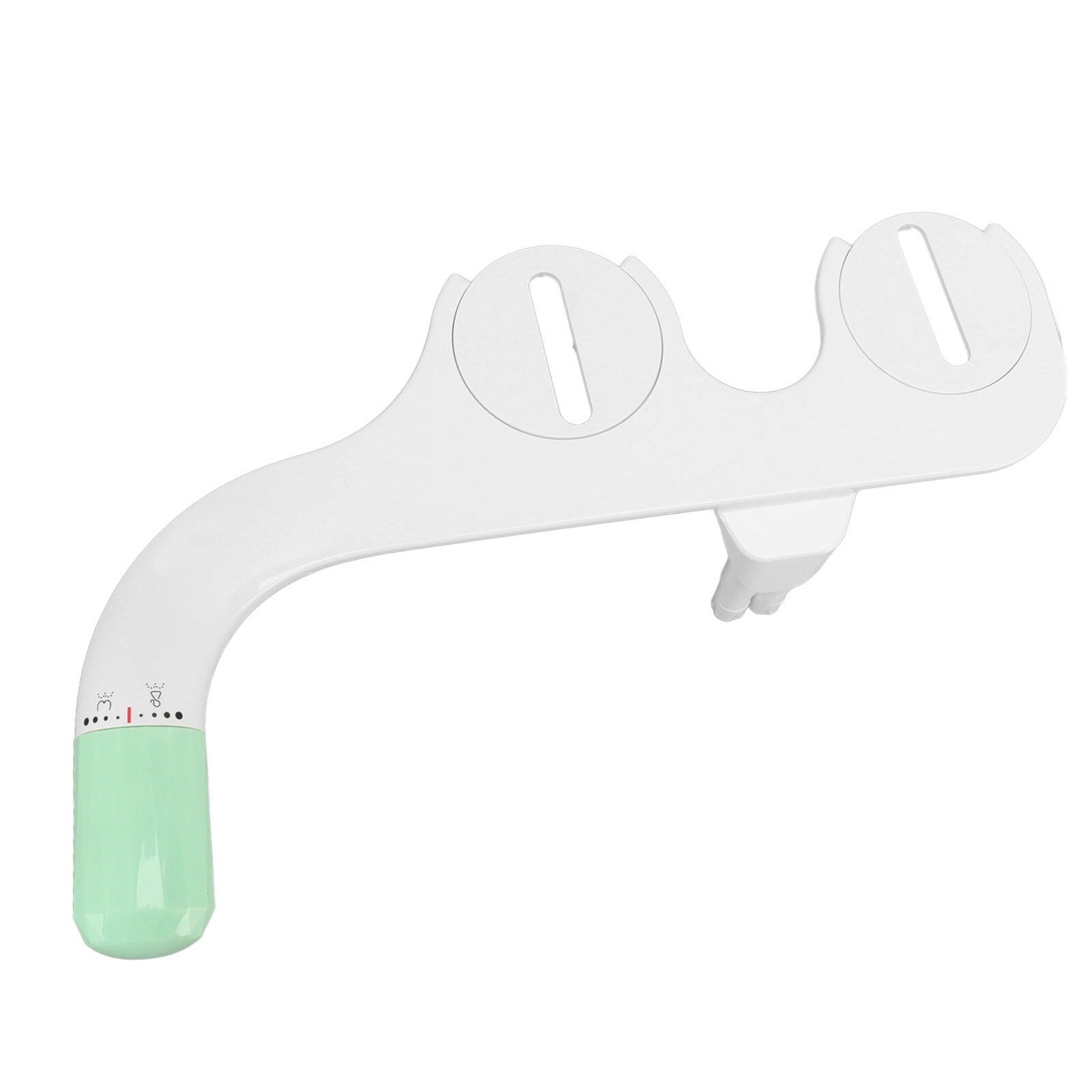 Ультратонкое крепление для биде, простая установка, мойка для задницы с медным тройником 7/8 для туалета