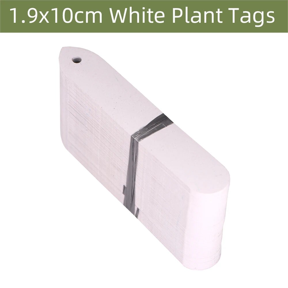 Пластиковые маркеры для растений 50 шт. Белый, F-50PCS