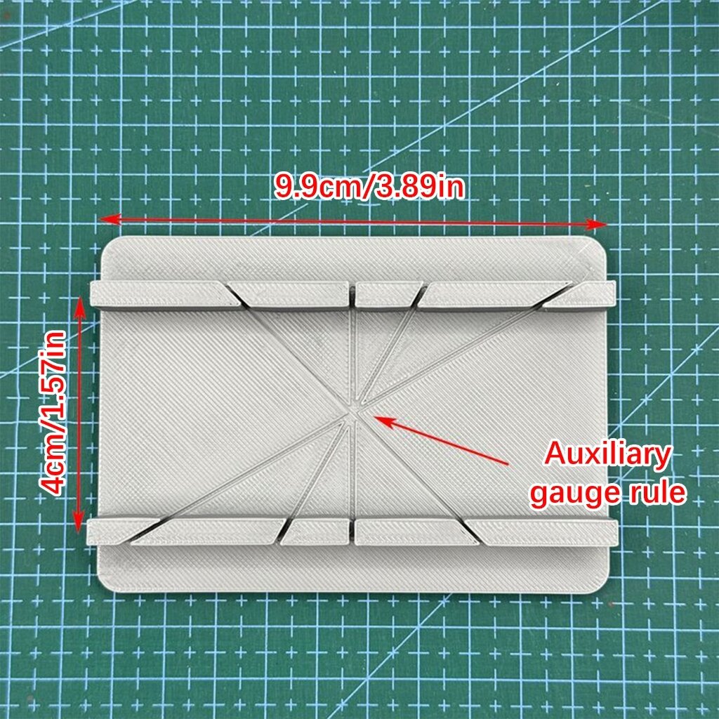 Пластиковый шаблон для резки углов