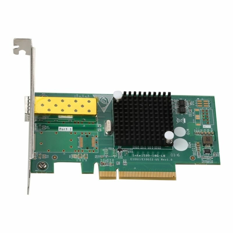 Настольная PCI E однопортовая SFP Plus 10 Gigabit Fibre NIC-TXA064