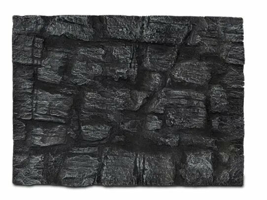 Фон для террариума "Черная скала" 60х45*3.5 см