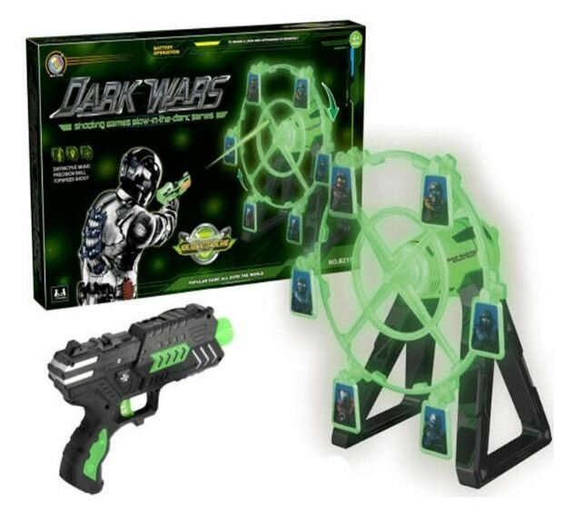 Игровой набор "Тир" Space, с мишенью, на батарейках, звуковые эффекты