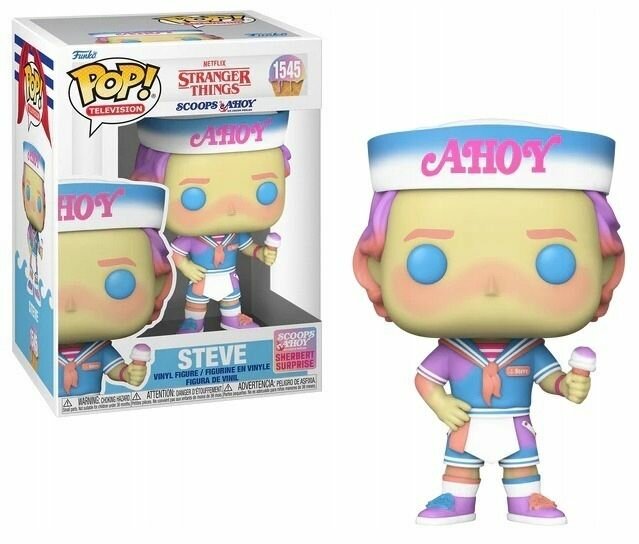 Фигурки Funko Pop TELEVISION - Коллекционная фигурка STRANGER THINGS Стив - Фанко 1545