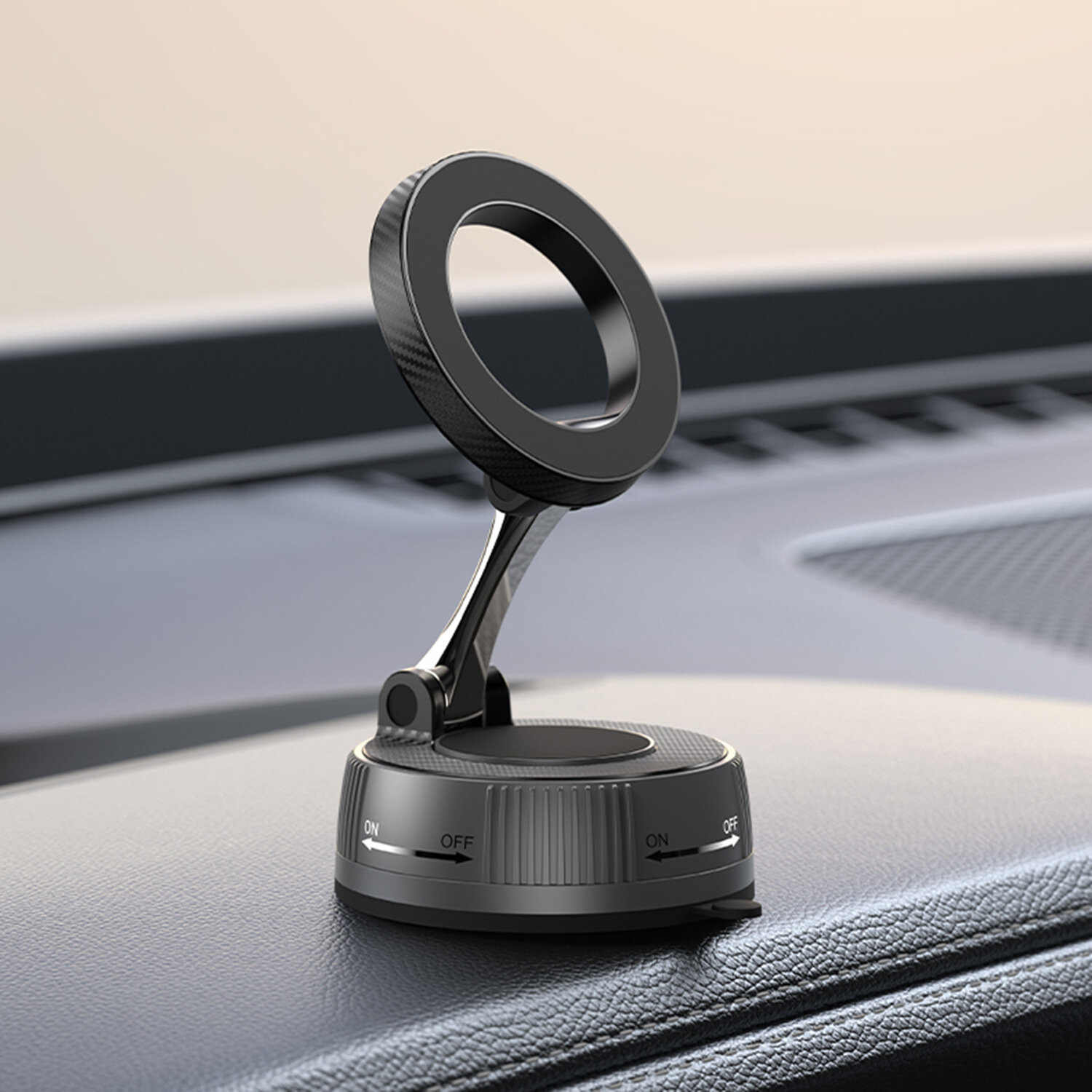 Держатель для телефона автомобильный в машину магнитный, c функцией Magsafe