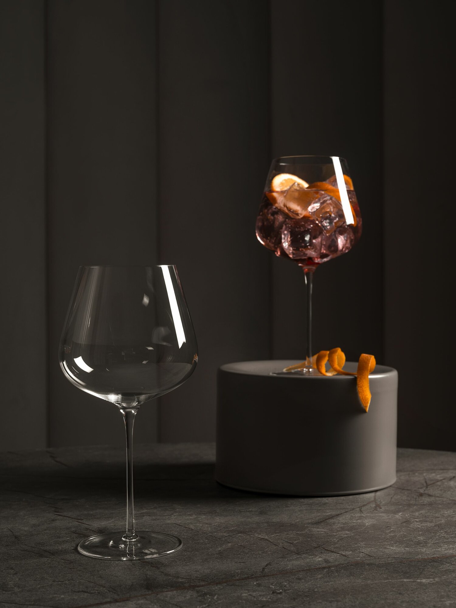 Togas Бокалы для бургундского вина набор "Вайнрайт" хрустальное стекло, 775 мл, 2 шт