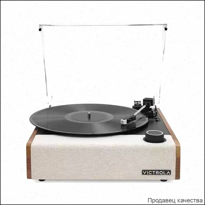 Eastwood II Винтажный виниловый фонограф Беспроводной Bluetooth-динамик