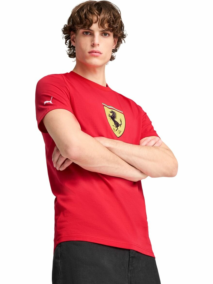 Футболка PUMA Ferrari Race Colored Big Shield Tee