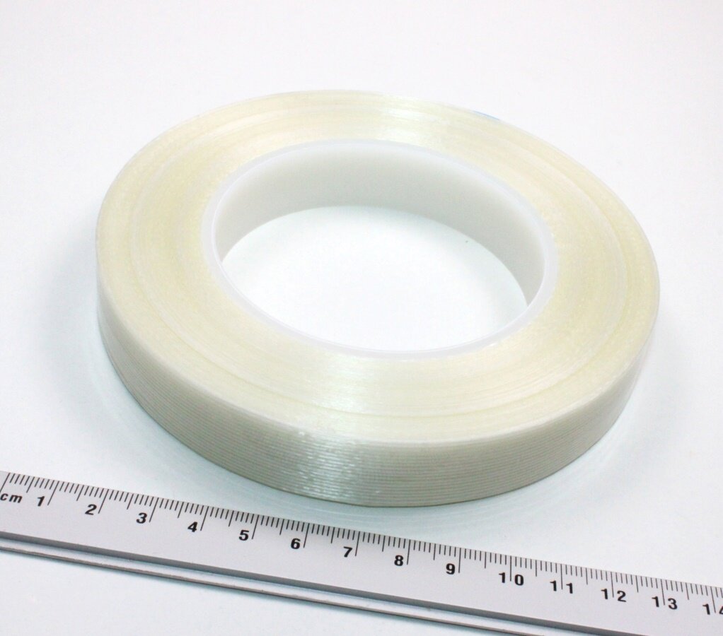 Скотч усиленный стекловолокном 0,15 х 19 мм 50 м