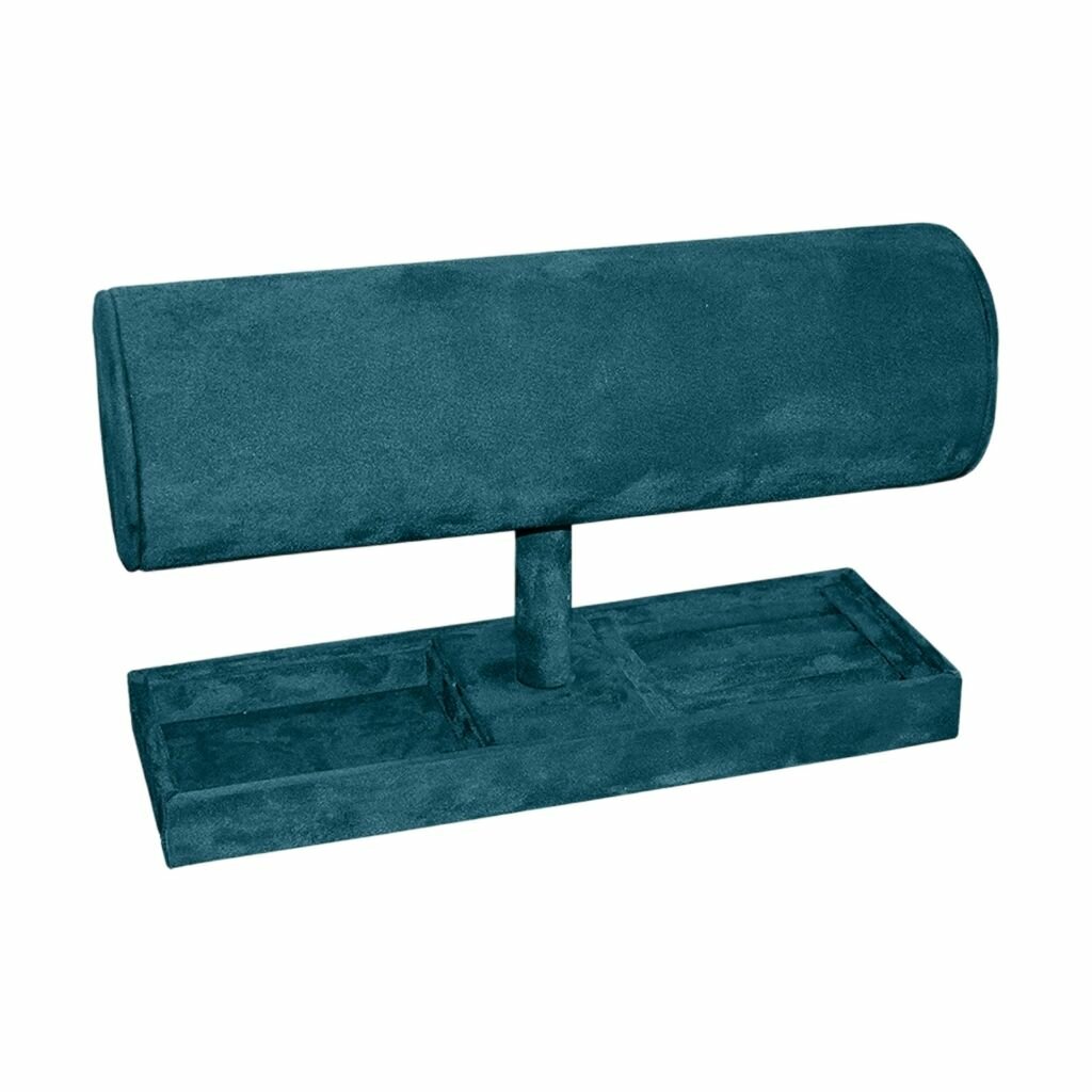 Стеллаж для хранения лент для волос-зеленый