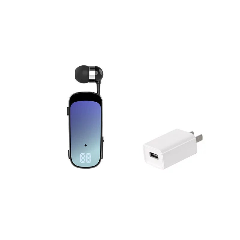 Bluetooth-гарнитура lavalier type 5,2, беспроводная автомобильная выдвижная деловая гарнитура с низким