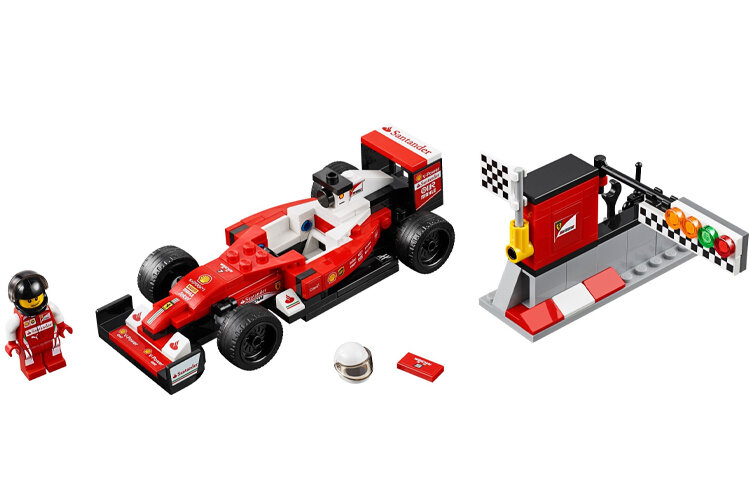 LEGO Super Racing Collection Ferrari SF16 H Building Blocks 184pcs 75879 null