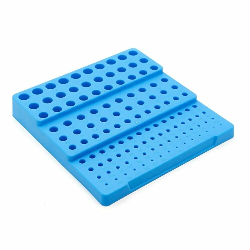 Коробка для хранения сверл с ЧПУ диаметром 1-13 мм на 121 отверстие