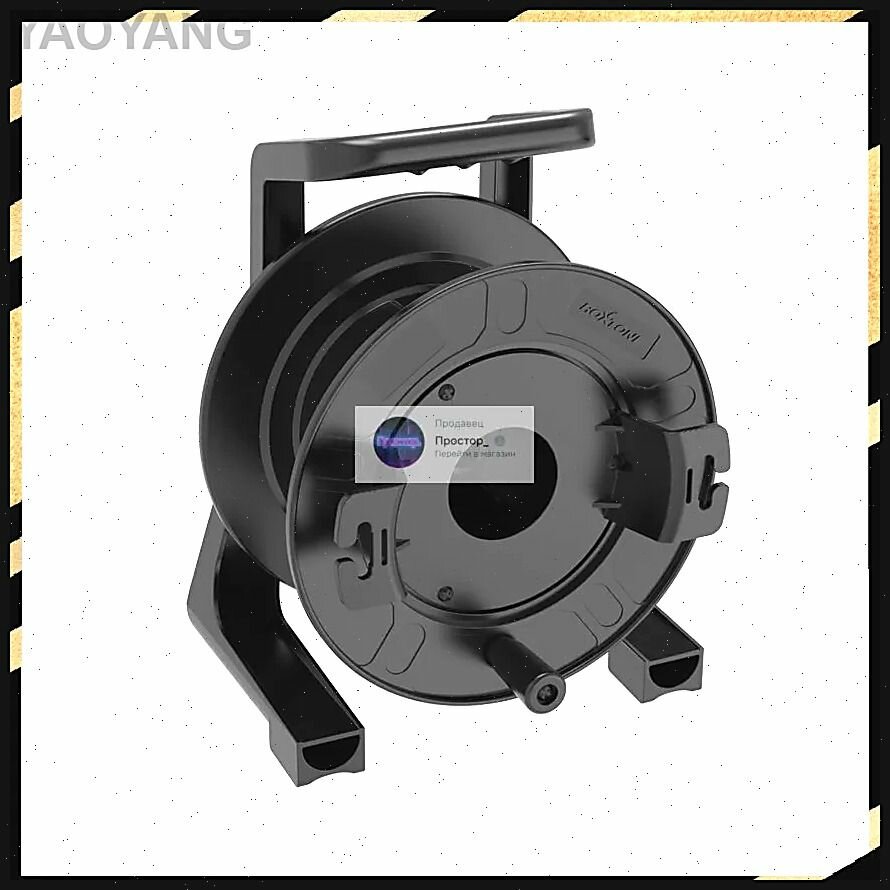 Катушка для транспортировки кабеля Roxtone PCD310 черный органайзер для хранения проводов вес 3800 г Китай