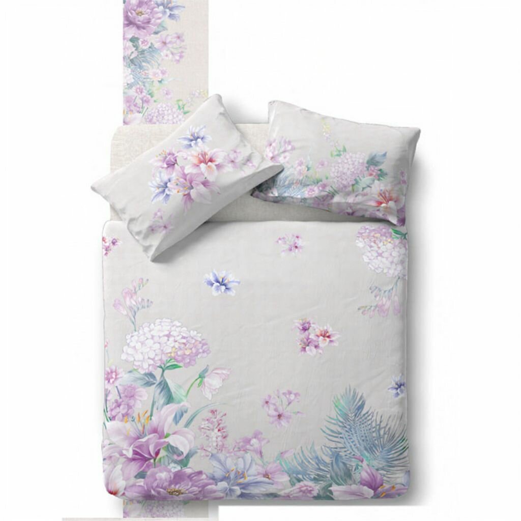 Постельное белье Emanuela Galizzi Flower Power 2124 Biancheria da letto rosa malva EGL/440735