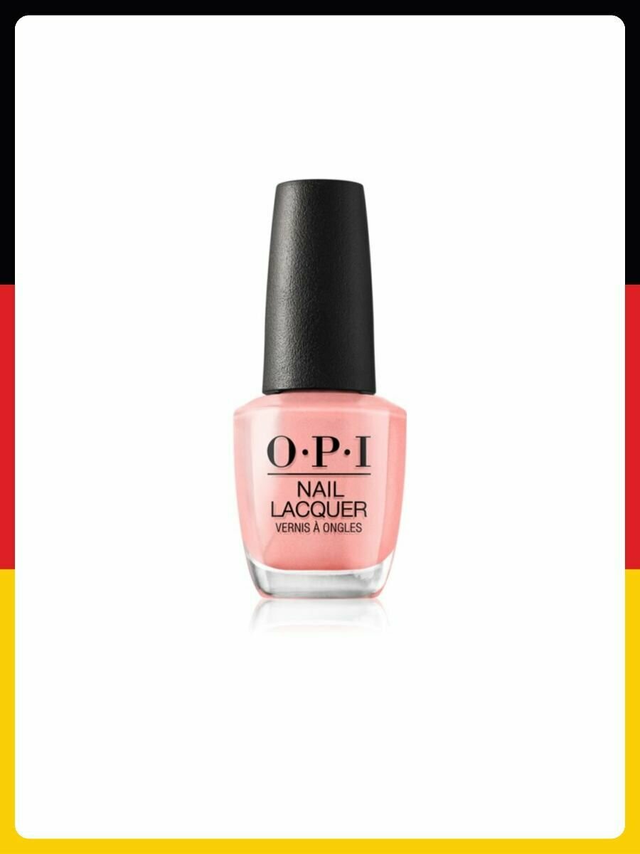Лак для ногтей OPI Nail Lacquer nail polish Tutti Frutti Tonga, 15 мл