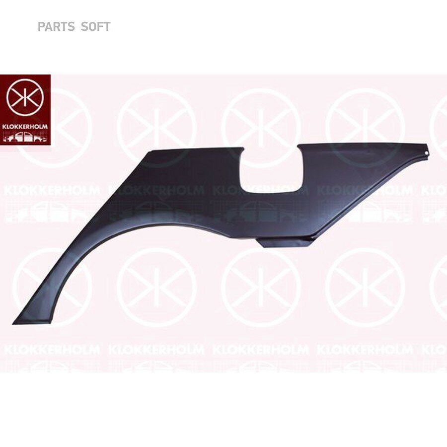 Арка крыла задн лев Honda - Accord 03- 4дв от официального дистрибьютора, KLOKKERHOLM, артикул 2926581