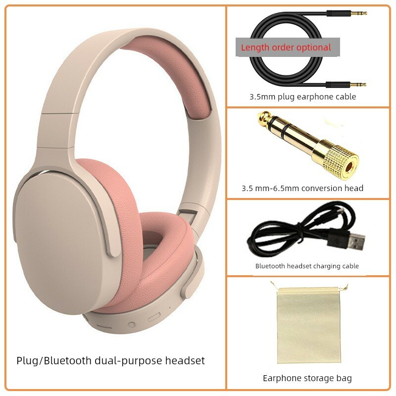 Сакура-розовые наушники Bluetooth и проводные с кабелем 1,5 м и адаптером 3,5 мм в 6,5 мм для практики на пианино