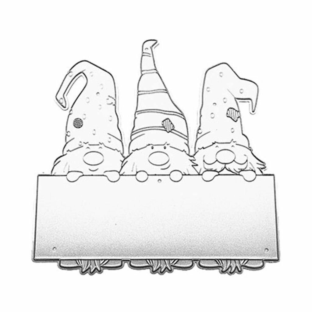 Металлические трафареты для вырубки гномов