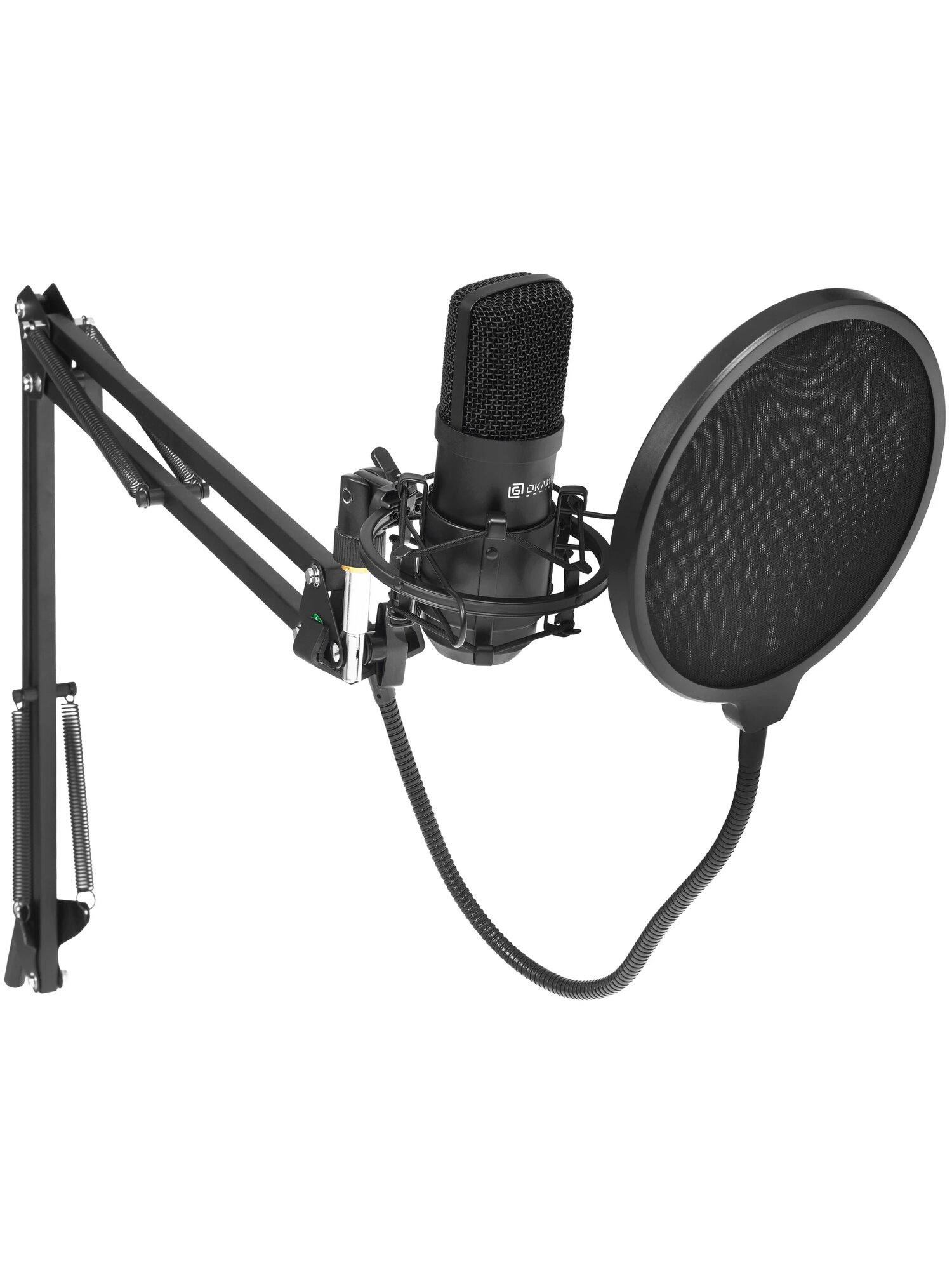 Микрофон Oklick SM-700G 1456135 100 Гц - 18000 Гц, комплект с пантографом