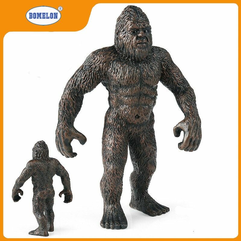 Фигурки животных, Sasquatch Снежный человек фигурка 12 cm , BOMELON, Существа Эльдрадора Волшебный монстр модель, детские игрушки для мальчиков и девочек
