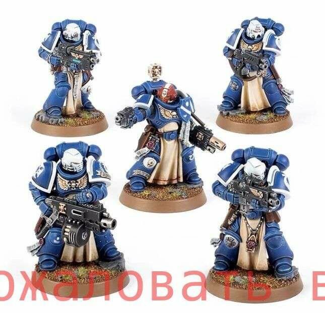 Sternguard Veteran Squad / Вархаммер 40к смола / Warhammer 40000 миниатюры