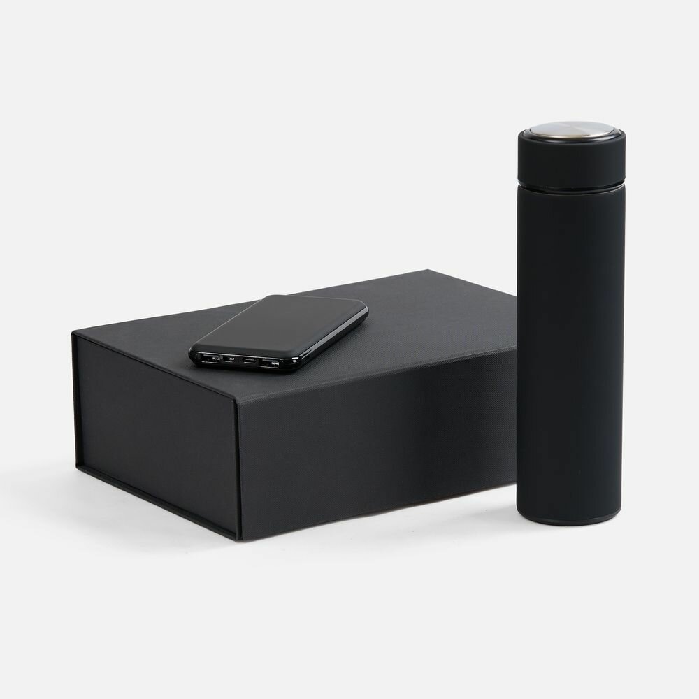 Подарочный набор Full Power, черный, 28x20x9 см