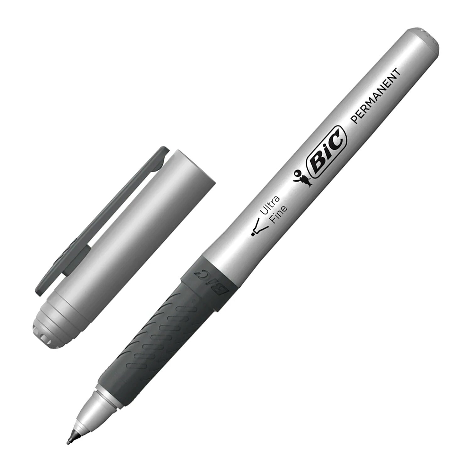 Маркер перманентный BIC "Intensity Ultra Fine", черный, тонкий наконечник 0,8 мм, 8290801, 3шт.