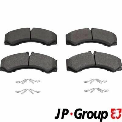 Колодки тормозные передние JP GROUP 1163601610 MERCEDES Sprinter 2-t 3-t 4-t 1 95 , VW LT 28-35 II 2,3 2,5TDI 5 96