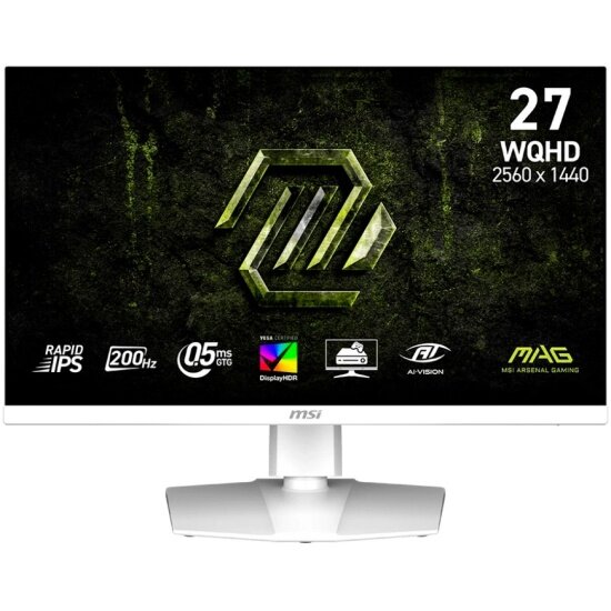 Монитор Msi IPS 27" MAG 274QRFW E20 белый