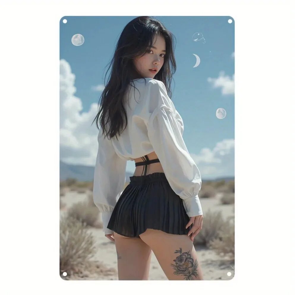 Алюминиевая декоративная табличка HELLOYOUNG, ретро стиль