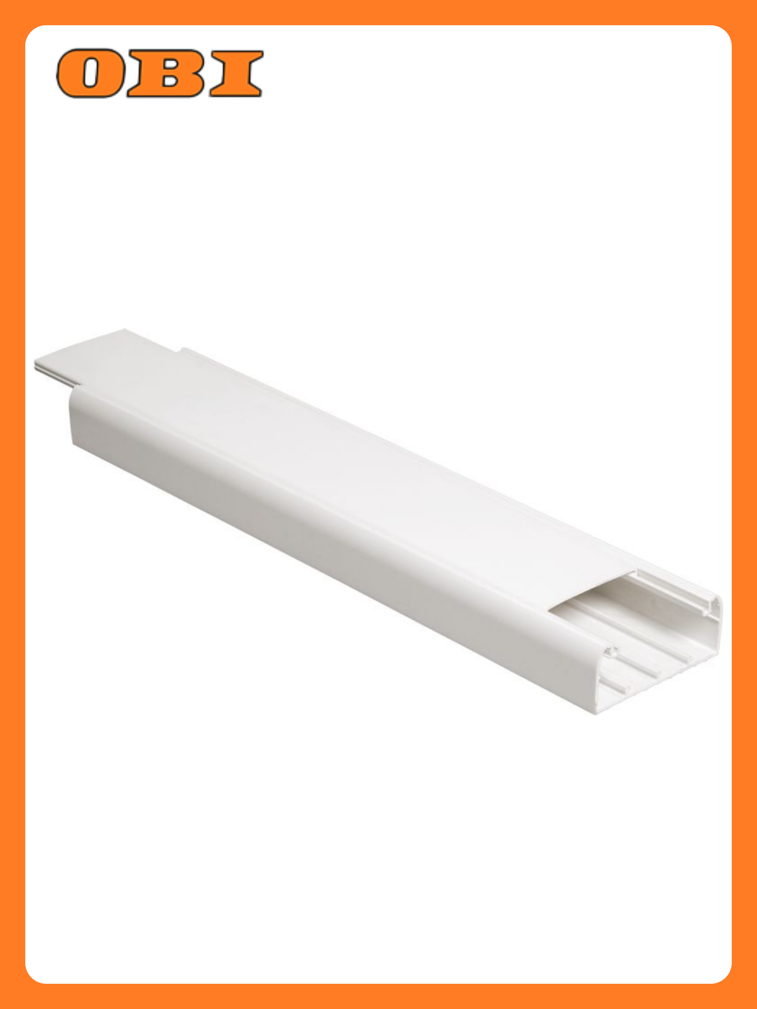 Кабель-канал IEK праймер, парапетный, самоклеящийся, ПВХ, 100x40 мм