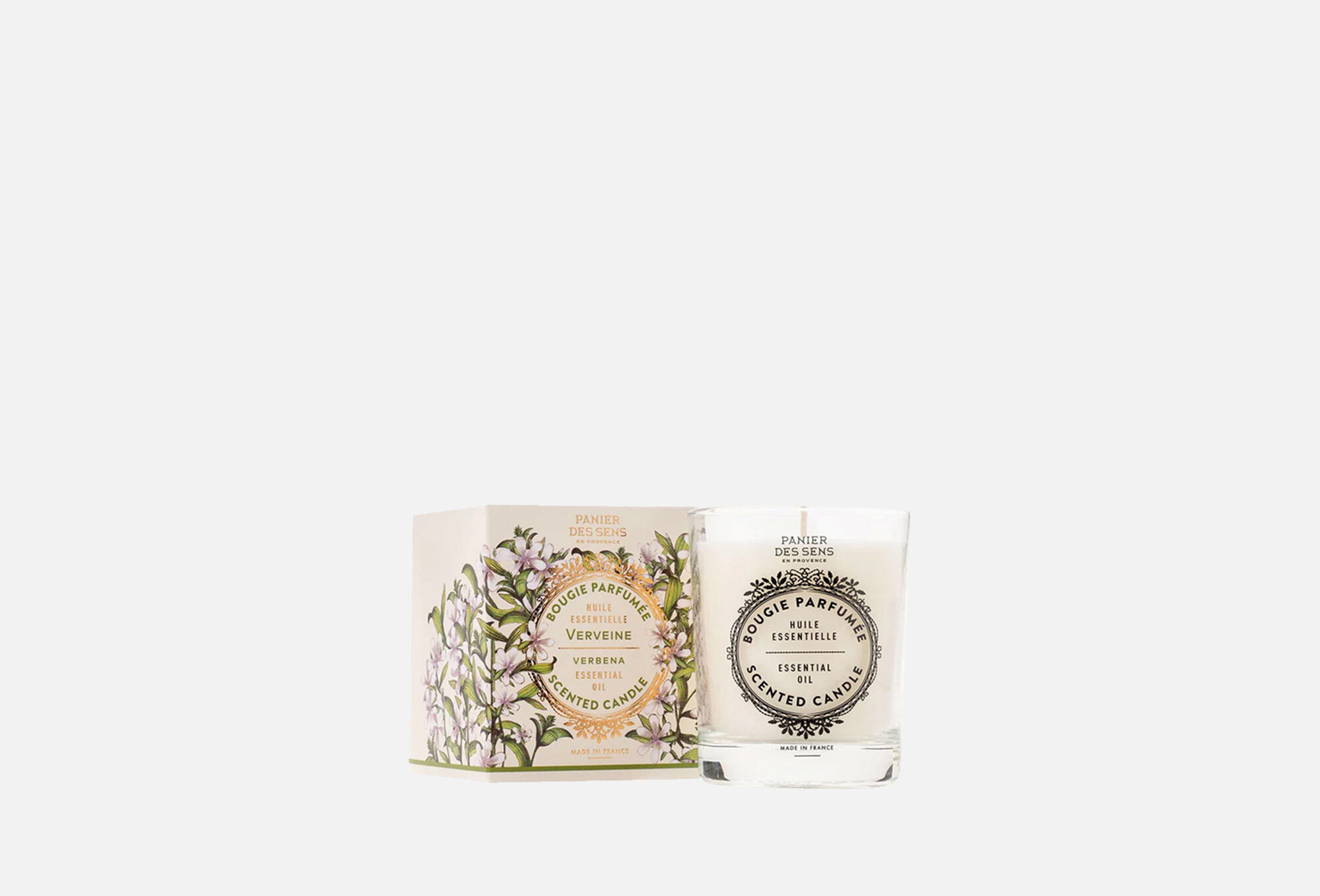 Свеча ароматическая PANIER DES SENS ESSENTIALS Scented candle Verbena 180 г