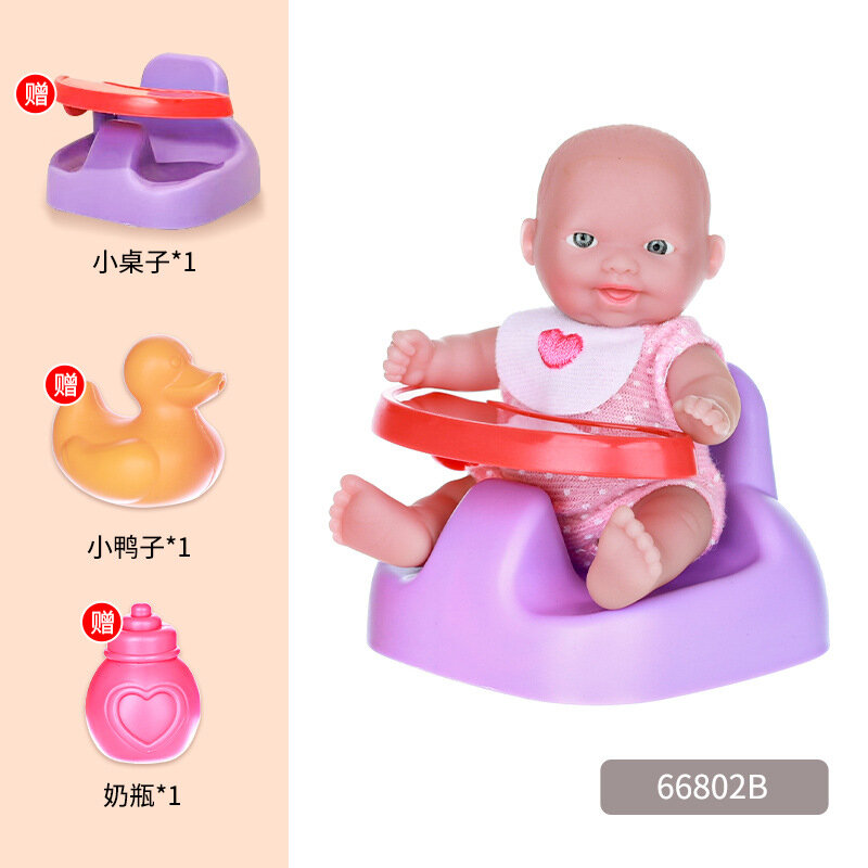 Трансграничные возрожденные куклы милые мультяшные куклы эмалированные куклы детские игрушки дома симулятор куклы оптом